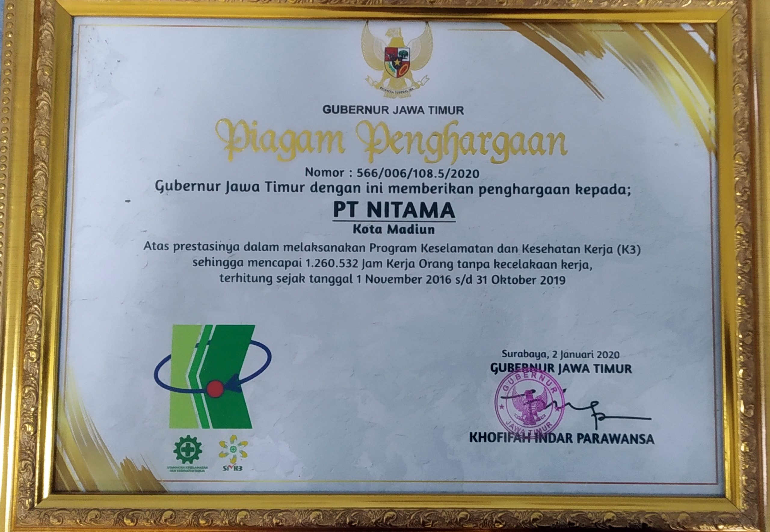 PT NITAMA - Hot Dip Galvanizing and Construction